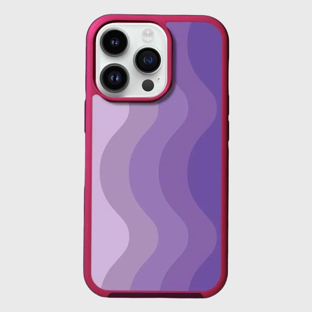 Purple iPhone 13 Pro Wave Case | Caseco Inc.