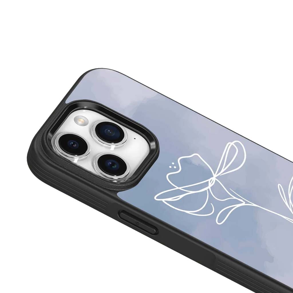 iPhone 15 Pro Max Case With MagSafe - Blue Flower – Caseco Inc